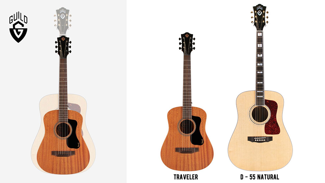 Guild TRAVELER｜どこにでも持ち運べるサイズ感ながら力強い鳴りと豊かな響きを生むトラベルサイズのギター | ギタセレ（Guitar Selection）